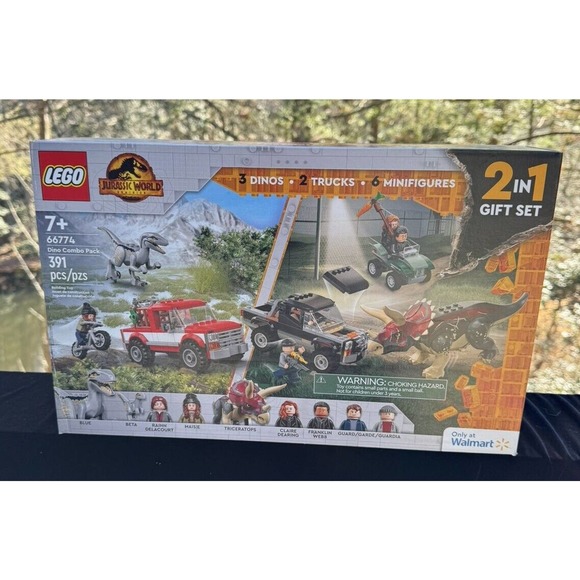 Lego | Toys | New Lego Jurassic World Dino Combo Pack 66774 6 Mini ...